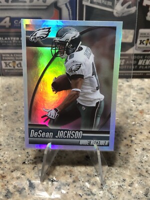 2010 Panini Stickers Foil Football Card #326 DeSean Jackson ...