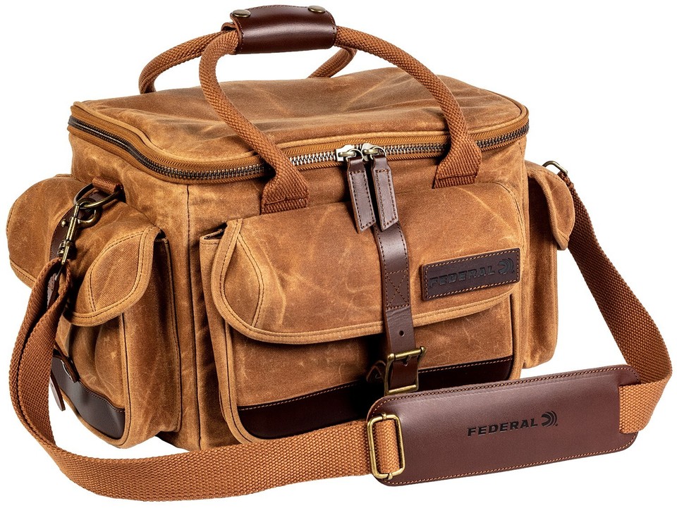 Federal Premium Range Shooting Travel Gun Bag, 12x10x9 Inch - Tan #FPRB ...