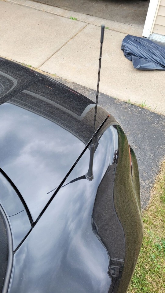 1996-2002 BMW Z3 Z 3 16" Antenna Mast Black Rod Radio AM/FM | Left ...