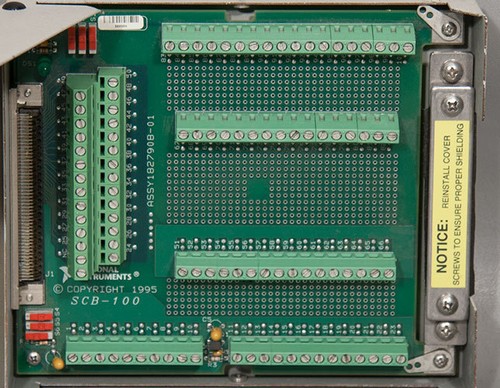 National Instruments SCB-100 Pin Noise Rejecting Shielded I/O Connector ...