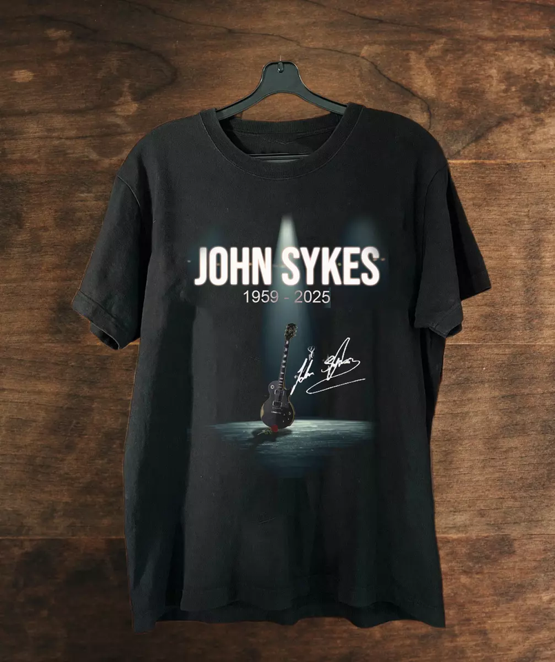 John Sykes 1959 2025 BLUE MURDER Band Gift For Fan S to 5XL T-shirt | eBay