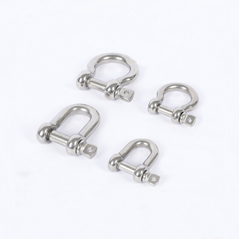 D Shackle Bow Shackle 4mm 5mm 6mm 8mm 10mm 12mm 14mm to 20mm A2 ...