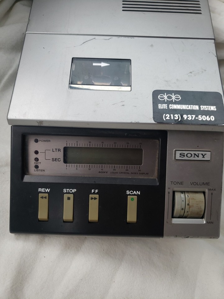 Sony Micro Dictator Transcriber BM-750 | eBay