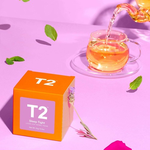 T2 Tea Sleep Tight Loose Leaf Herbal Tea in Box 50g NEW FREE SHIPPING ...