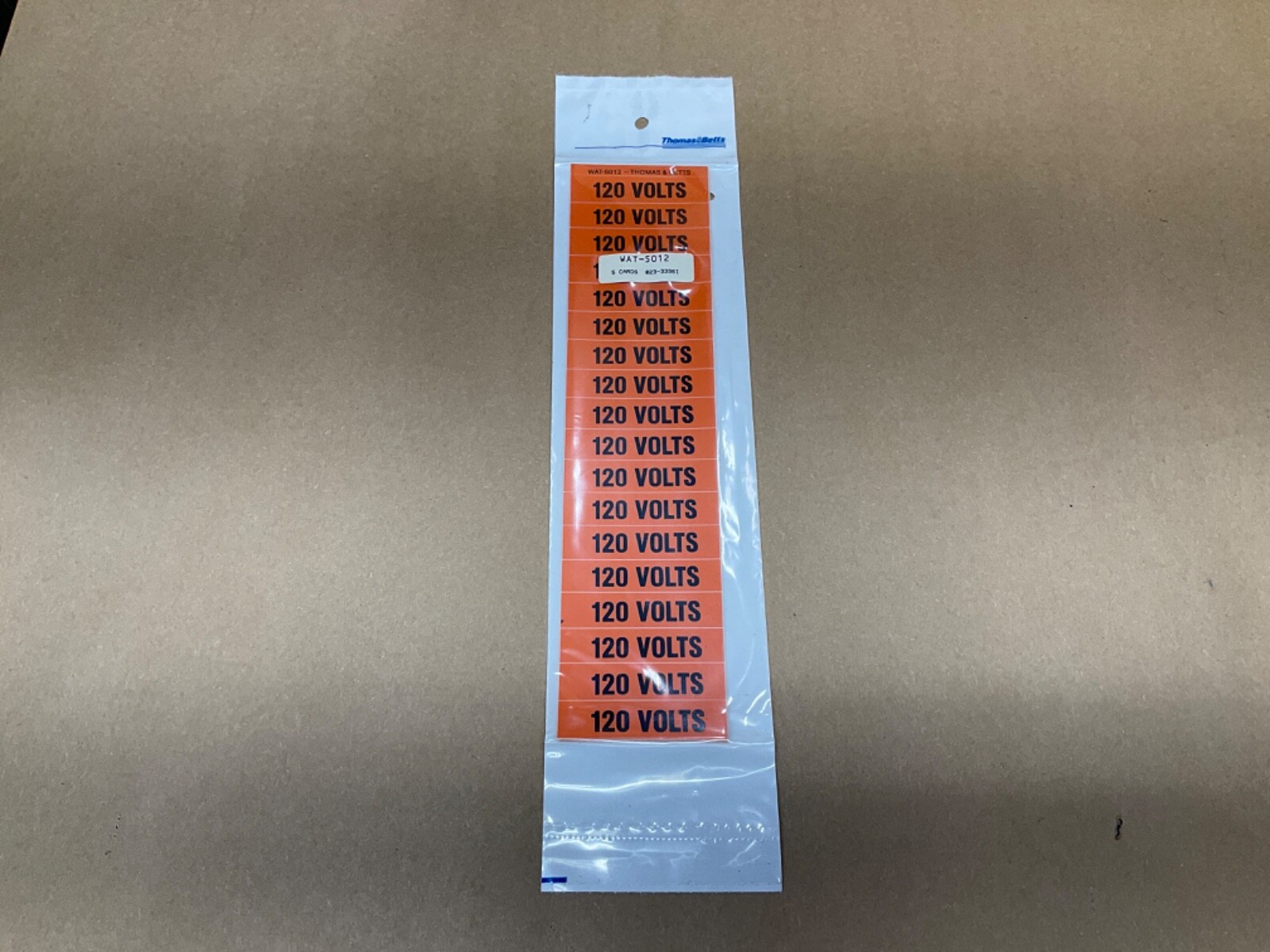Lot Of 90 T&B Voltage & Conduit Markers 120 Volt 120V Decals Labels ...