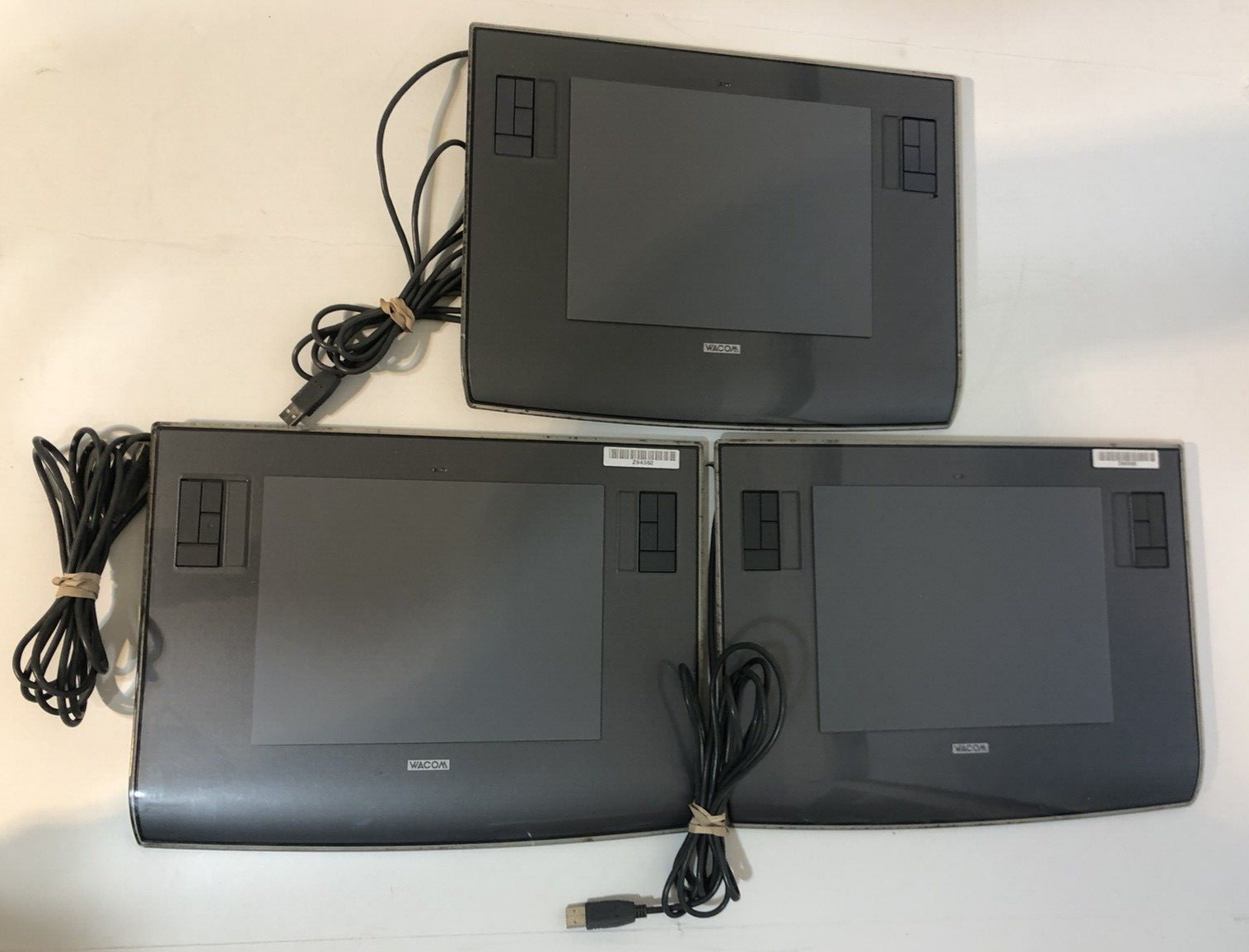 Lot of 3 Wacom Intuos3 4 X 5 USB Graphics Tablet PTZ-430 or PTZ-630 ...