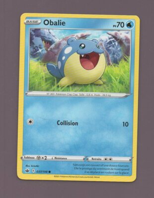 Pokémon n° 037/198 - OBALIE - PV70 (A9724) | eBay