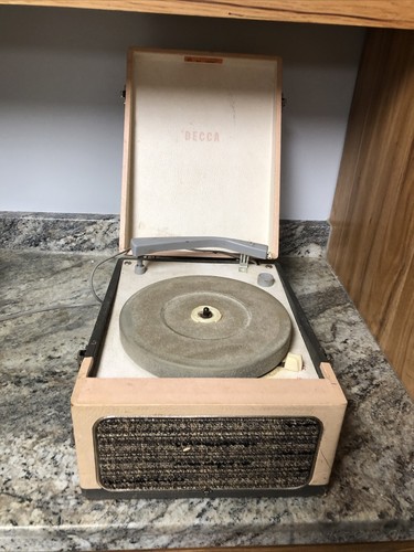 Vintage DECCA Portable Record Player DPS10 | eBay
