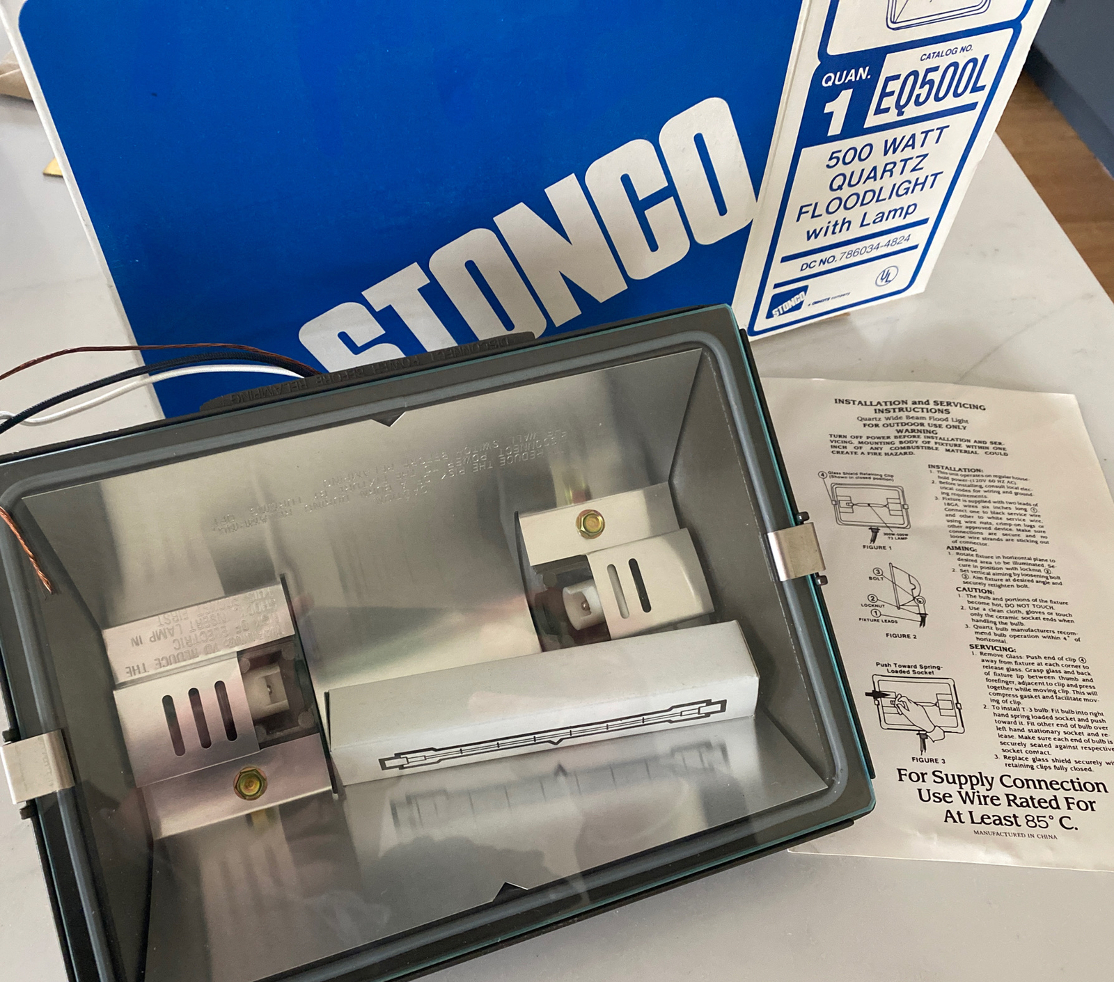 500 Watt Quartz Lamp