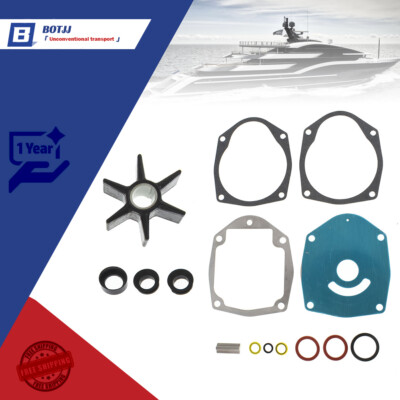 For Mercury Quicksilver Water Pump Impeller Repair Kit 47-8M0100526 ...