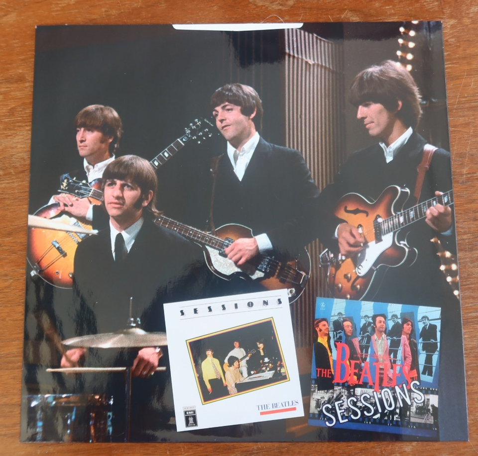 New, The Beatles SESSIONS from the vaults-COLOR blue marble VINYL | eBay