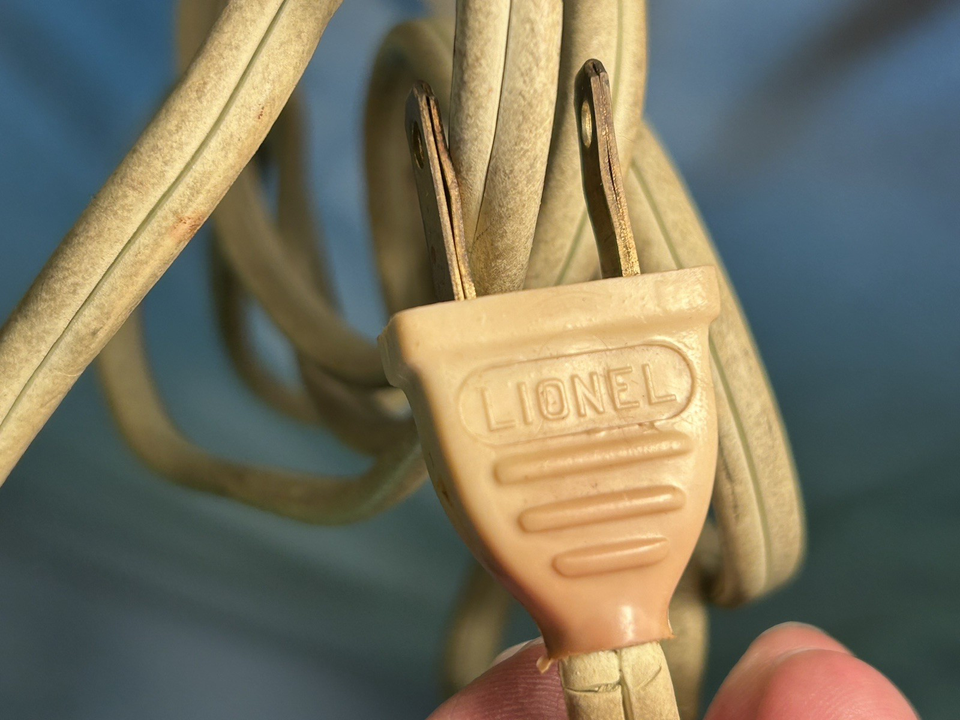 LIONEL GIRL'S TRAIN "1043-500" 60 WATT POWER TRANSFORMER-1957- IVORY ...