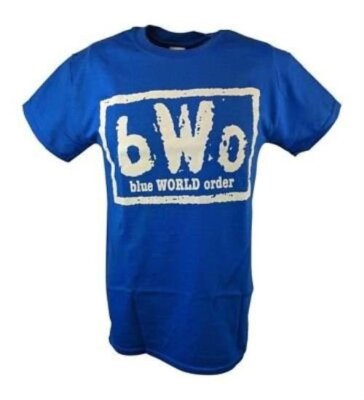 Blue World Order bWo Blue Meanie Big Stevie Cool ECW Mens T-shirt | eBay