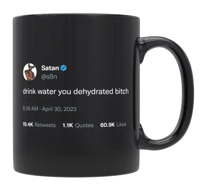 Satan - Drink Water | eBay