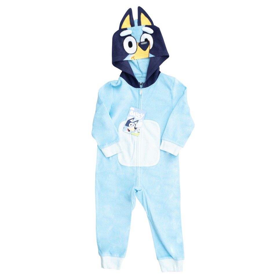 Toddler Kids Bluey Cartoon TV Show Pajama Great for Halloween Costume ...