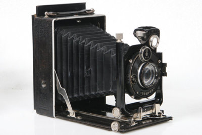 Welta Watson 9x12 Folding Plate Camera w/ Schneider Xenar 135mm Lens ...