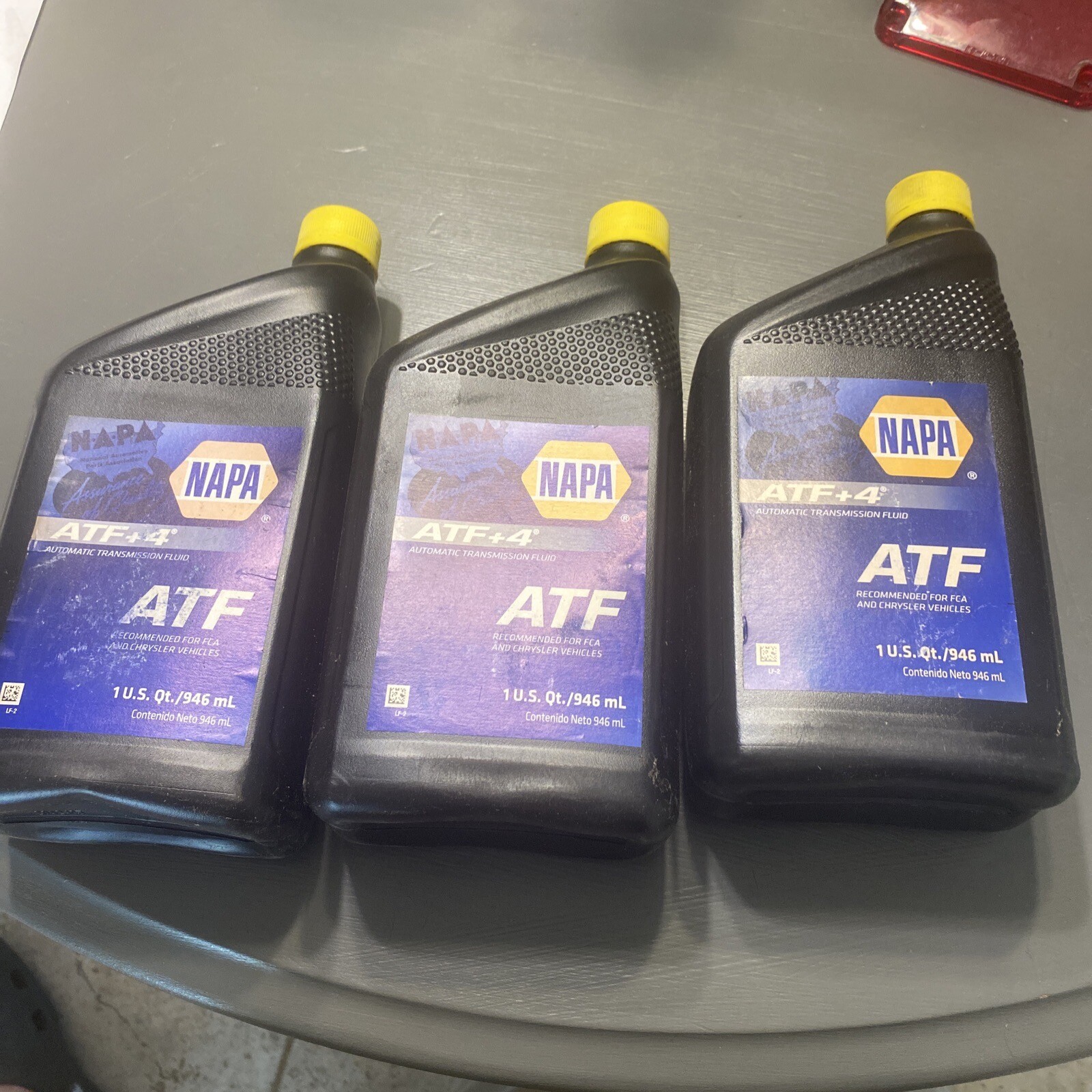 Napa #75-206 ATF +4 Transmission Fluid Lot Of 3 | eBay