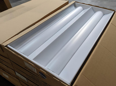 Lithonia 46” 2x4 T5 28W Troffer Ceiling Light Frameless Grid 2RT5 28T5 ...