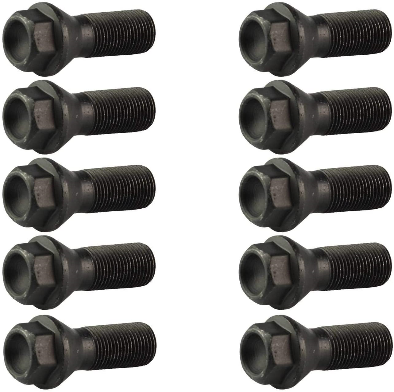 Bapmic 36136781151 M14-1.25 Wheel Lug Bolts for BMW Pack of 10 | eBay