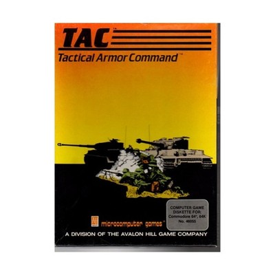 Avalon Hill Computer Game TAC - Tactical Armor Command (C64) EX | eBay