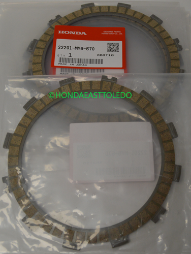 Genuine Honda OEM 1993-2024 XR650L Clutch Kit Plates And Springs 22321 ...