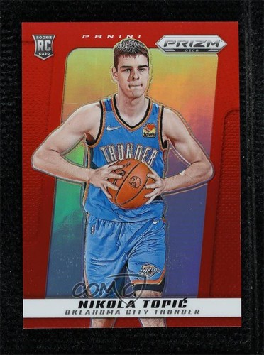 2024-25 Panini Prizm Deca Red Prizm /199 Nikola Topic #129 Rookie RC | eBay