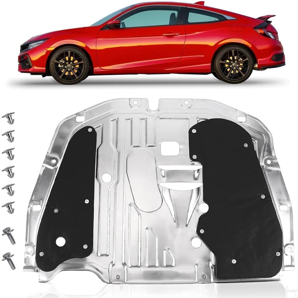 1Pcs 2022-2023 Honda Civic Engine Splash Guard Under Car Shield Cover ...