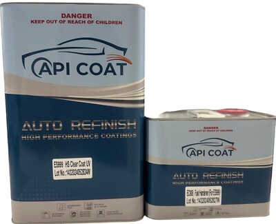 2K Clear Coat HS, API COAT 6L Kit 2:1 - Standard/Fast Hardner | eBay Australia