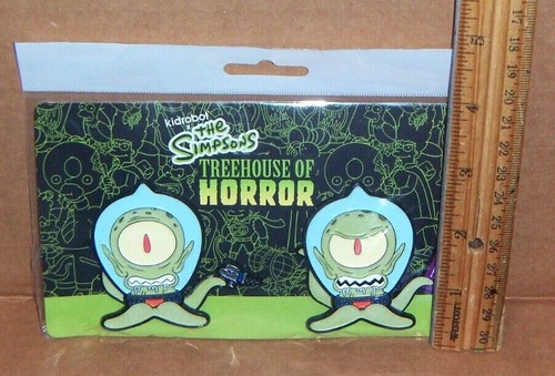 Kidrobot - The Simpsons Treehouse of Horror Kang & Kodos Enamel Pin Set ...