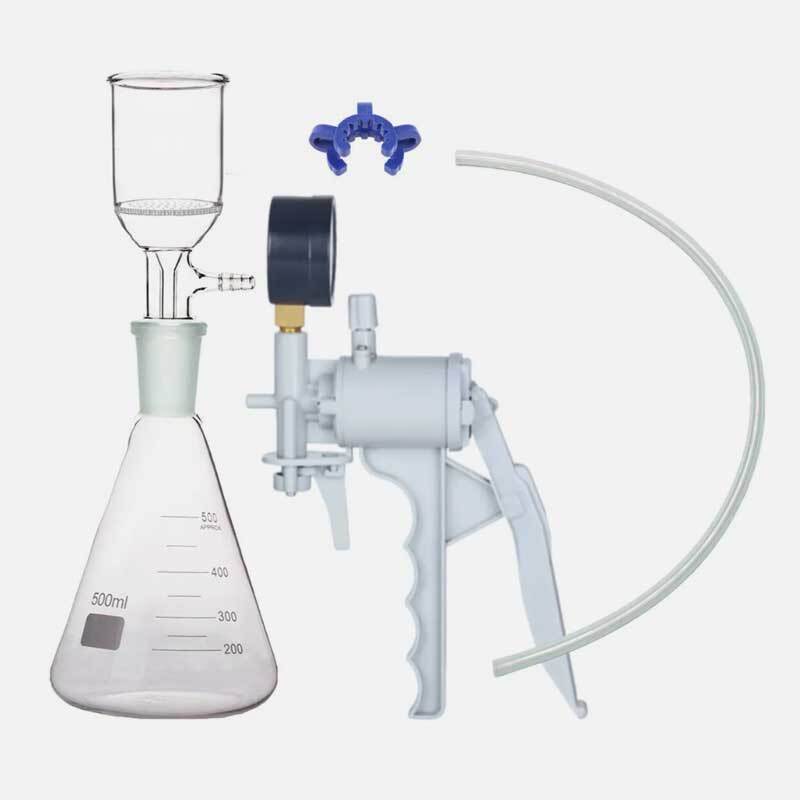 Vacuum Buchner Funnel 500ml Glass With Perforated Plate | 24/40 Joint ...