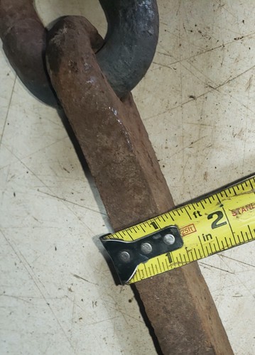 antique large cast iron Hook , primitive rustic hand forged . | eBay