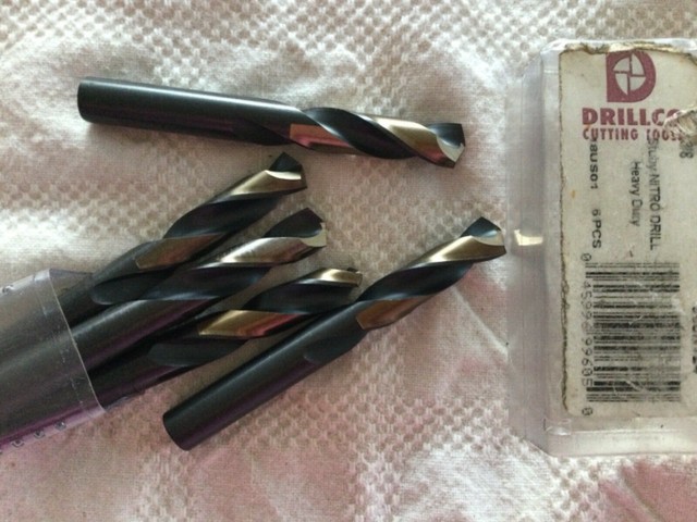 Drillco Cutting Tools 400N124 3/8” Nitro HD Jobber Length Drill Bits ...