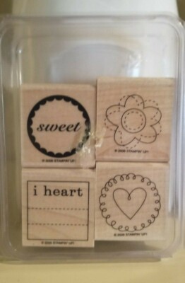 RETIRED STAMPIN' UP STAMP SETS~HAPPY EVERYTHING, FORE, CARVED ...