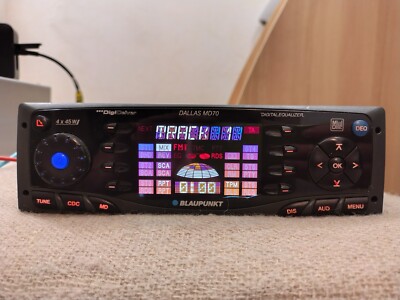 Blaupunkt DALLAS MD70 Mini Disk Car Stereo Mobile Media Station Fully ...