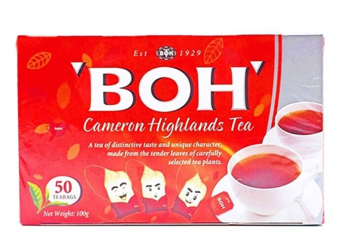 Boh Cameron Highlands 100% Tea Leave Halal From Malaysia (50 Teabags x ...
