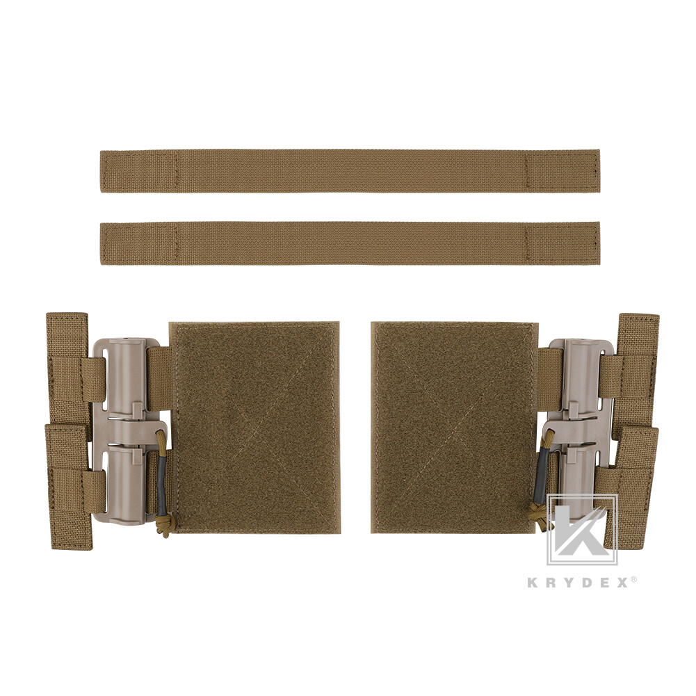 KRYDEX MOLLE Quick Release Buckle Tube Cummerbund Adapter Kit for Plate ...