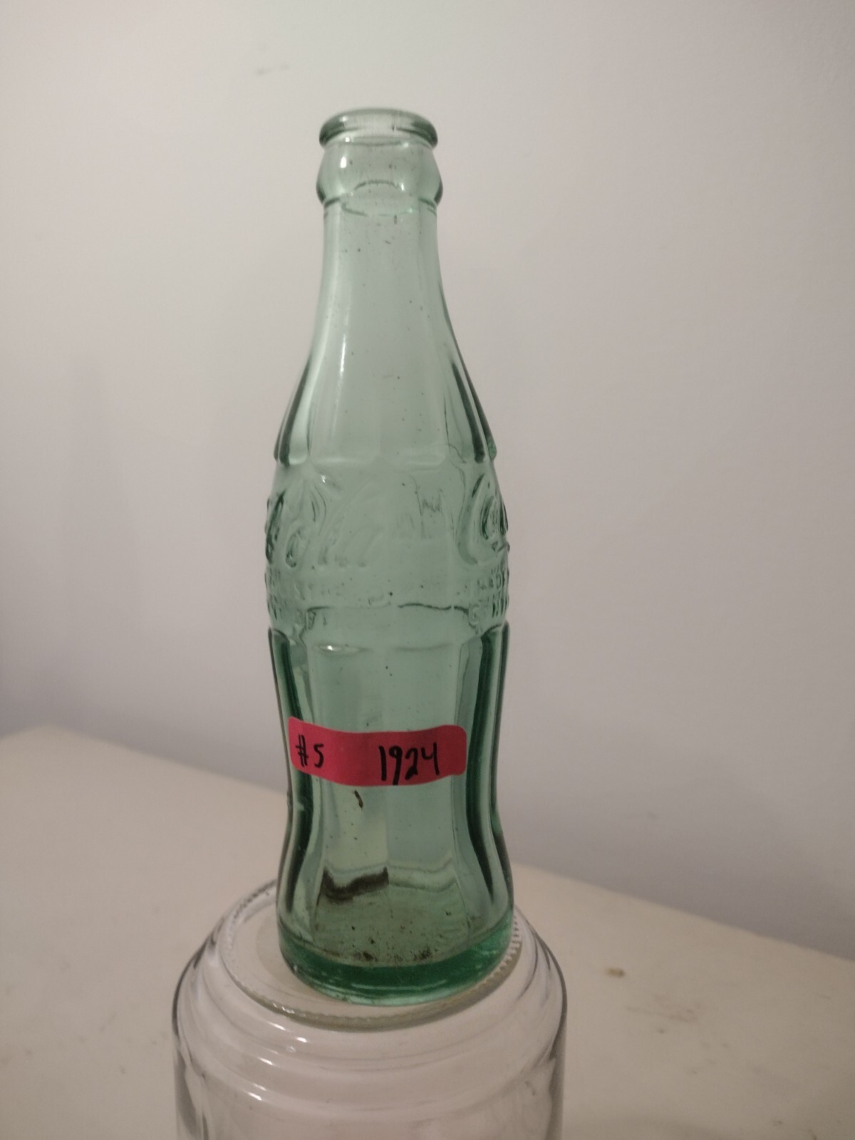 Coca-Cola Coke Glass Bottle US Patent 6 1/2 FL OZ Idabel Okla C Mark ...