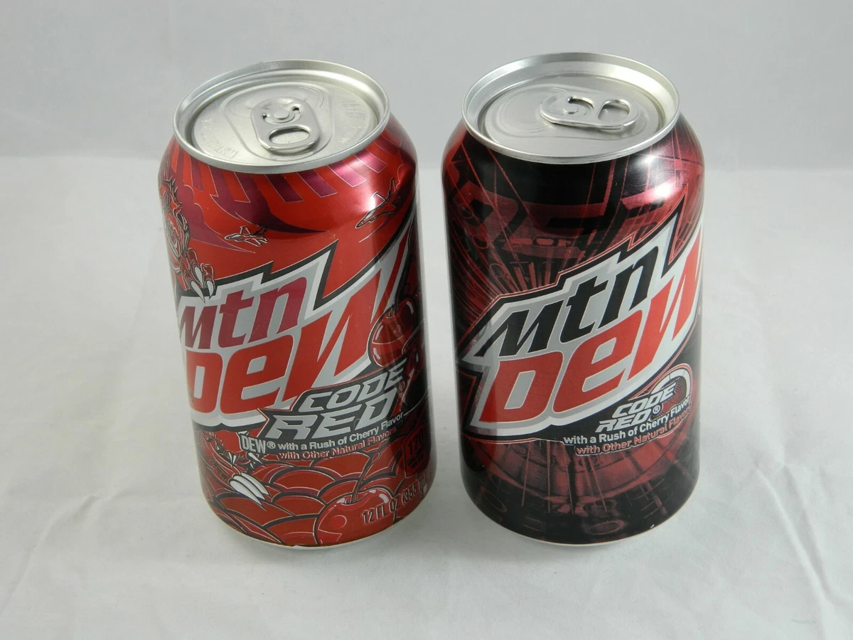 Mountain Dew Code Red Can