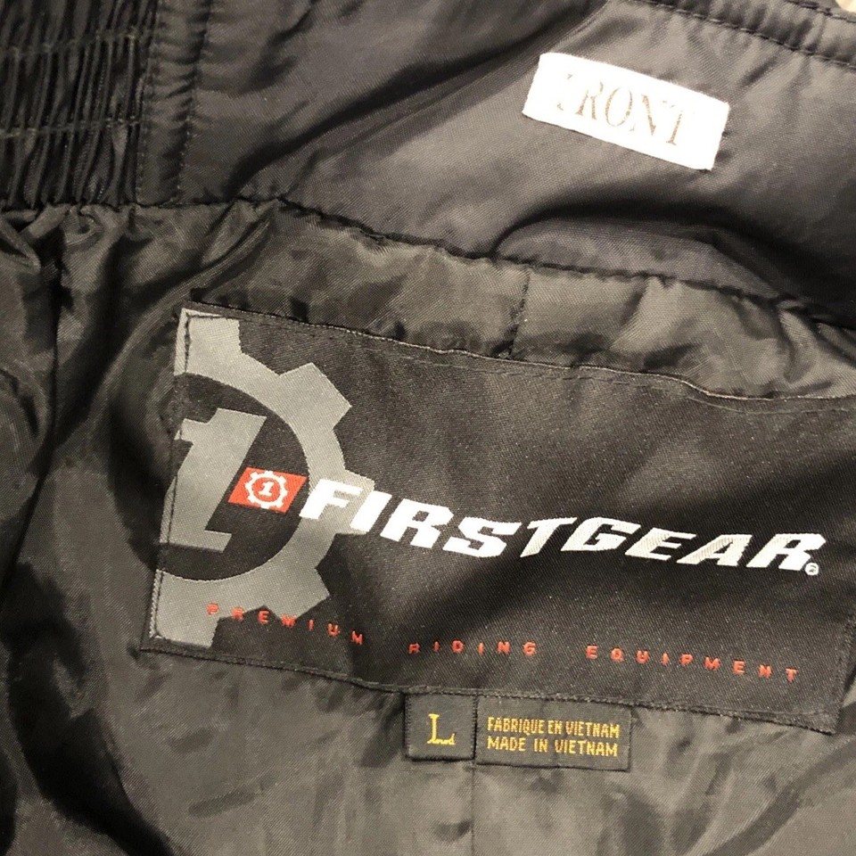 First Gear Sz L Pants Motorcycle Splash Rain | eBay