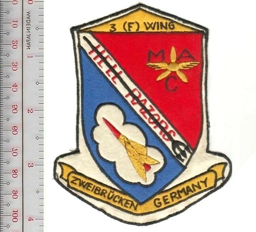 Canada Royal Canadian Air Force RCAF Germany No 3 Fighter Wing, HQ ...