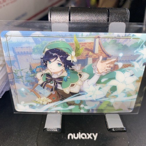 Bandai Genshin Impact Venti 2-22 Carddass Special Collectible Metallic ...