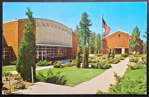 Whitworth College Spokane WA Vintage 3D Curteichcolor Wells Memorial ...