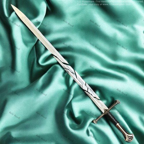 LOTR Anduril Shard of Narsil, High Carbon Steel Premium Hobbit ...