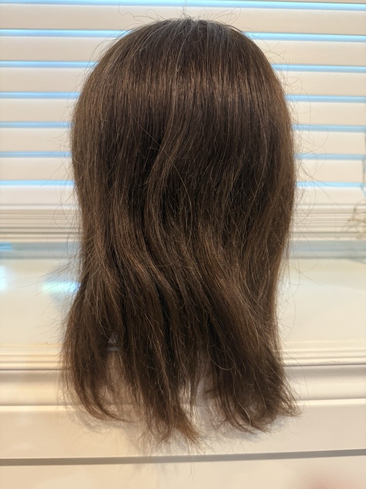 Burmax Debra Cosmetology Mannequin Head *100% Human-Hair Used 1x | eBay