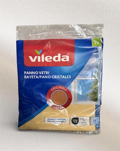 Vileda Window & Glass Cleaning Cloth Chamois PACK OF 4 FREE DELIVERY ...