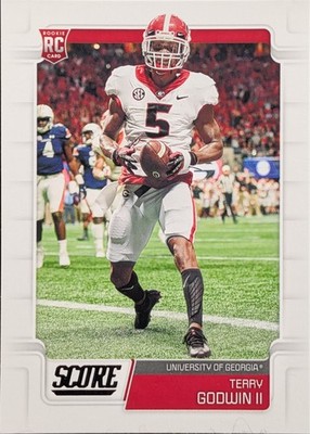 2019 Score #428 Terry Godwin II Georgia Bulldogs RC | eBay