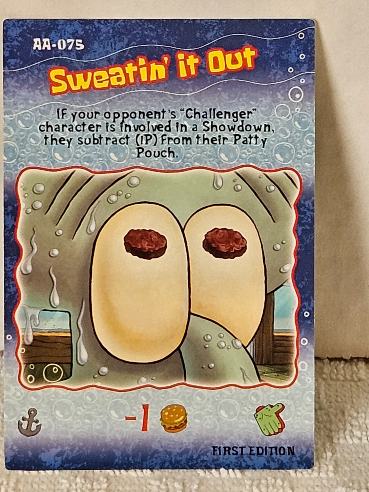 2003 UD SpongeBob SquarePants Trading Card Game Aquatic Amigos First ...