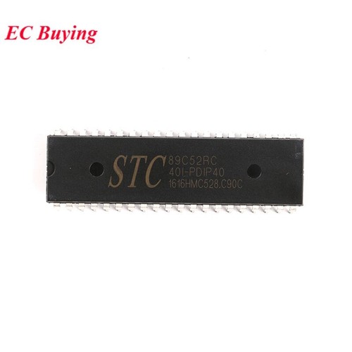 STC89C52RC-40I PDIP40 STC 89C52RC DIP-40 MCU Enhanced 1T 8051 Single ...