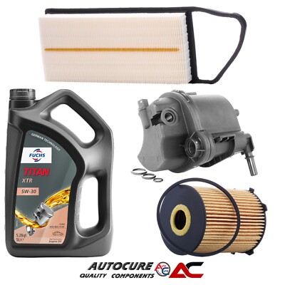 FOR FORD FIESTA MK6 1.4 1.5 TDCI 2008 ONWARDS OIL AIR FUEL FILTER ...