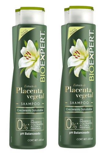 2)BIOEXPERT SHAMPOOS PLACENTA CRECIMIENTO SALUDABLE 650ml EA | eBay